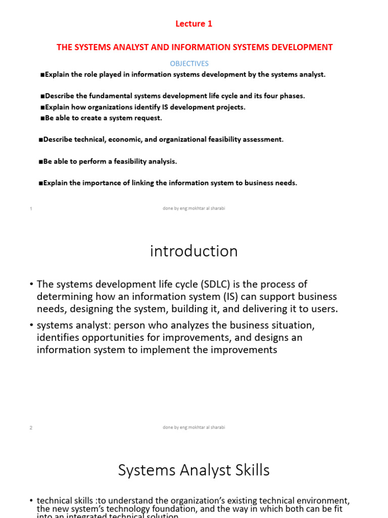 System Analysis | PDF