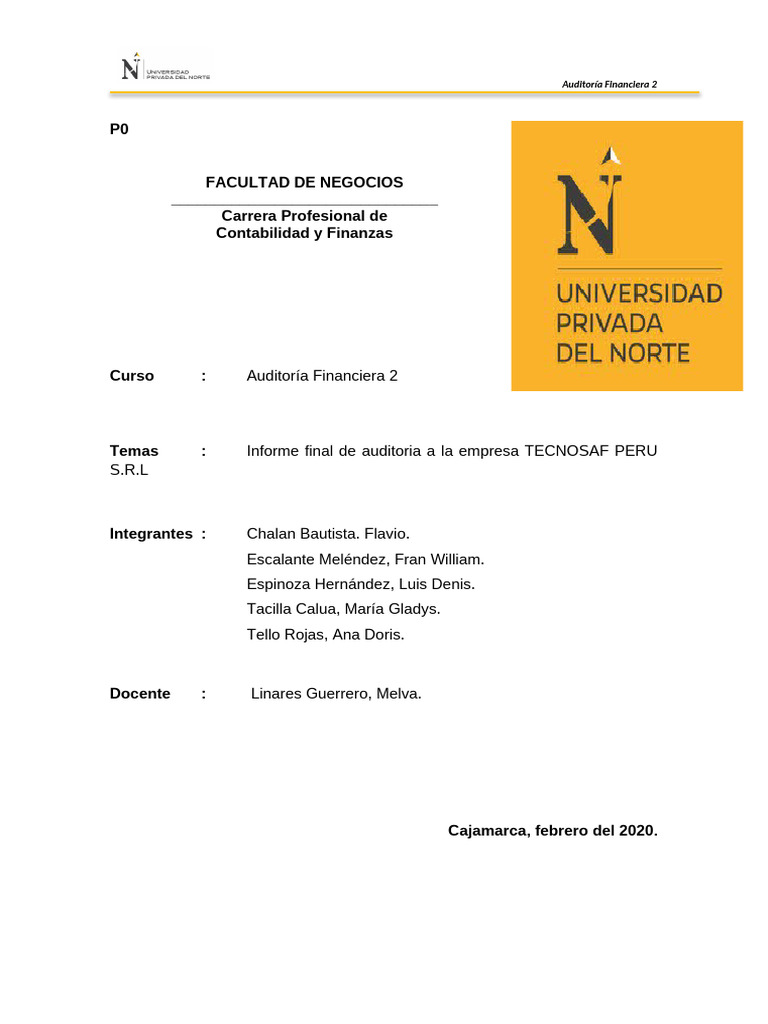 Caso Practico - Informe Af2 | PDF