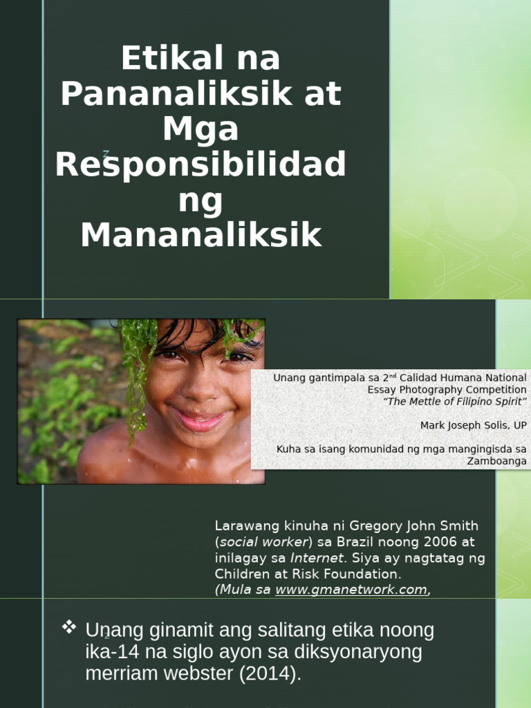 Etikal Na Pananaliksik at Mga Responsibilidad NG Mananaliksik | PDF