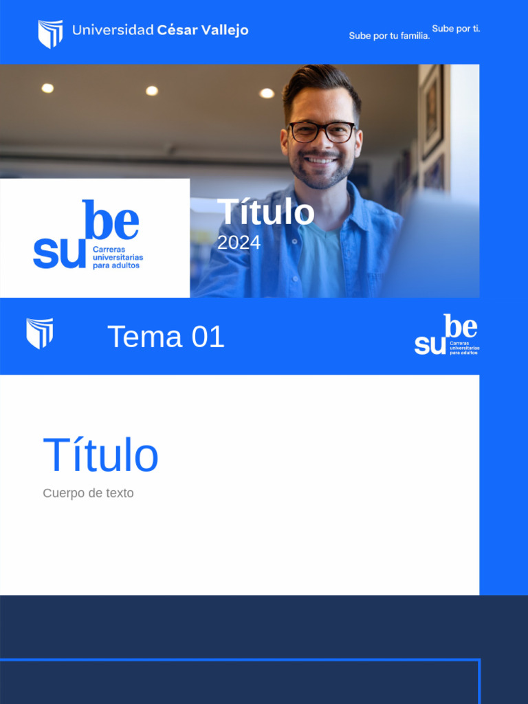 Modelo Diapositivas SUBE | PDF