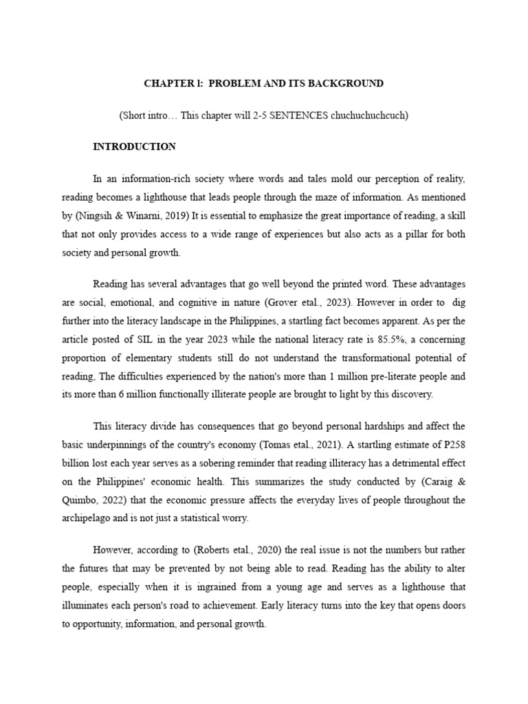 Final Introduction | PDF