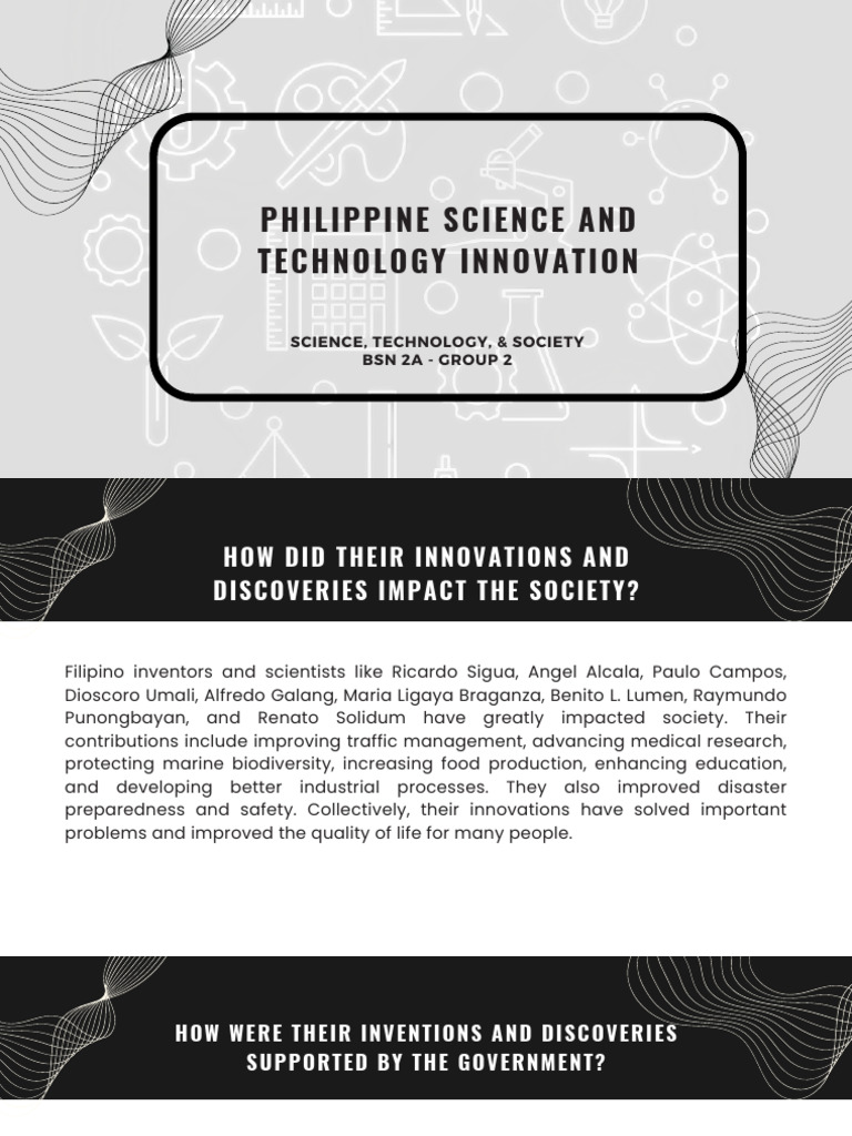 Philippine Science and Technology Innovation | PDF