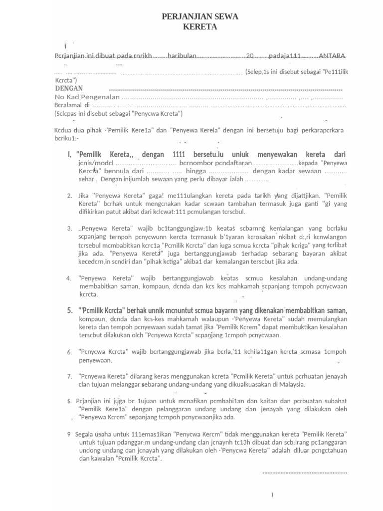 Sewa Kereta 1 816x1024 PDF | PDF