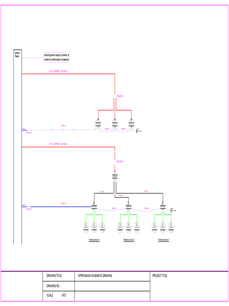 Upper Basin Schematic Layout | PDF