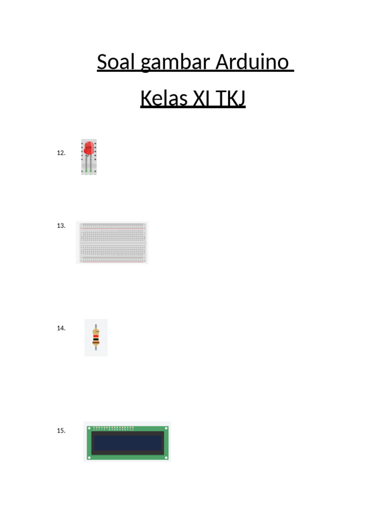 Soal Gambar Arduino Pdf