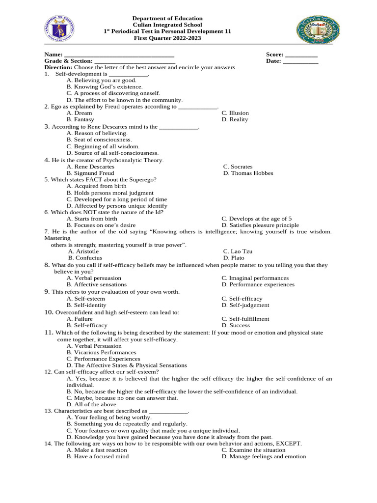 PerDev FIRST GRADING | PDF