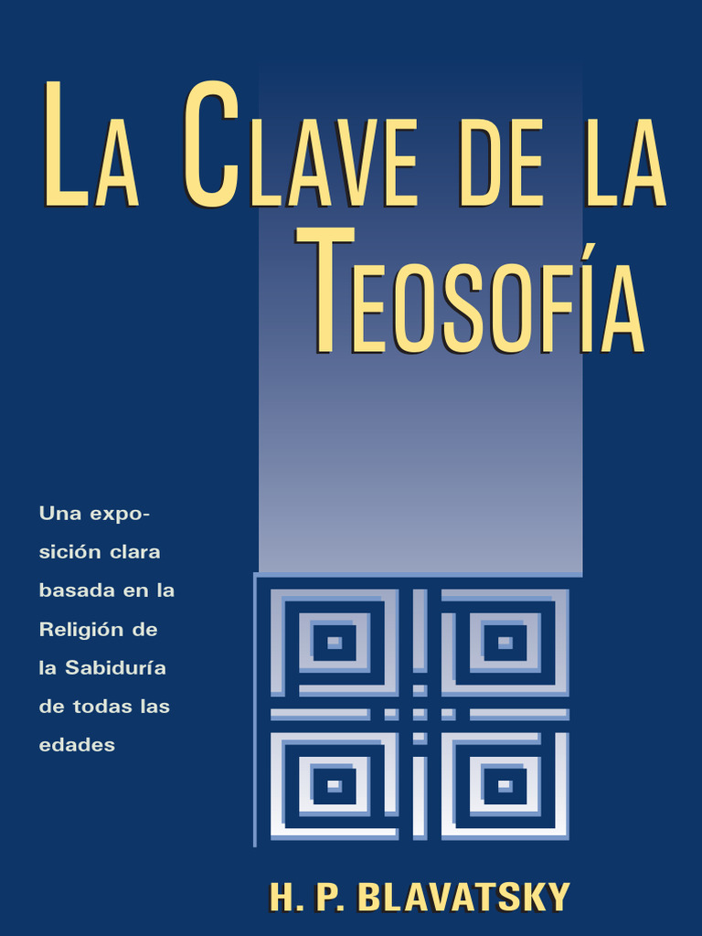 La Clave de La Teosofia HPB | PDF