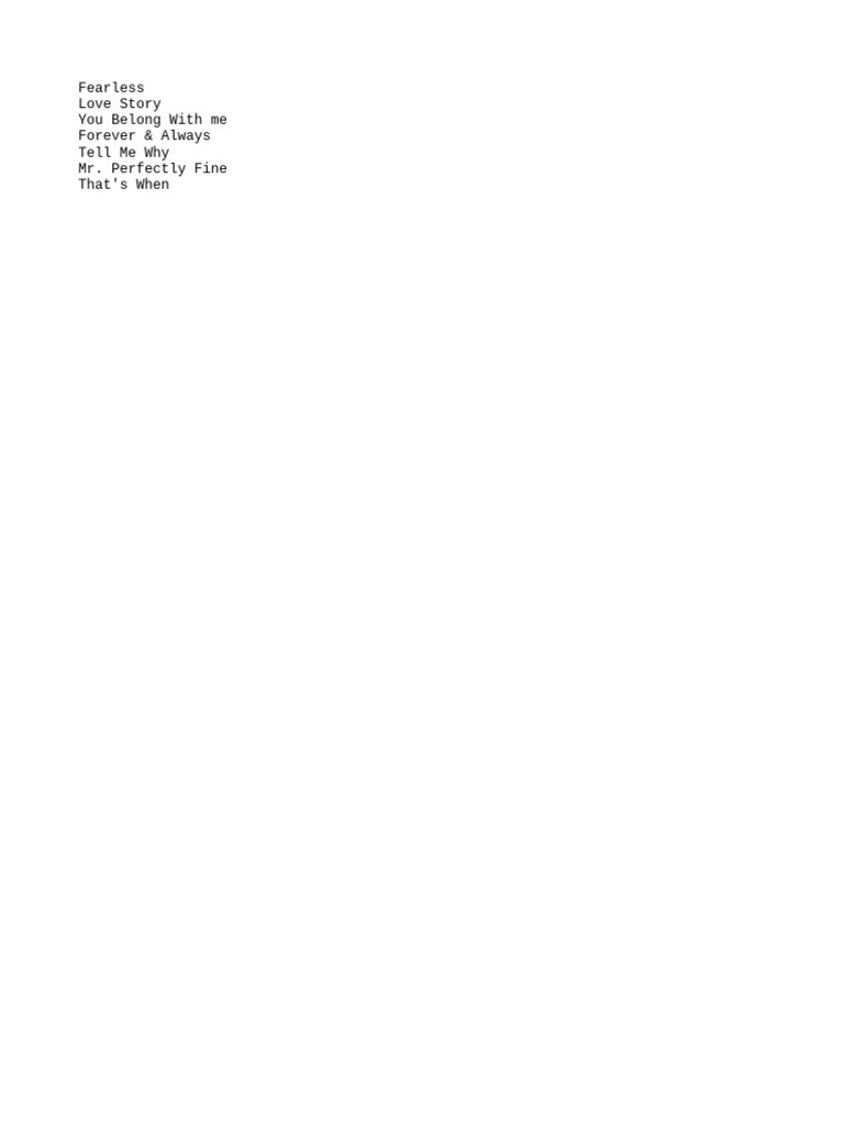 Fearless | PDF