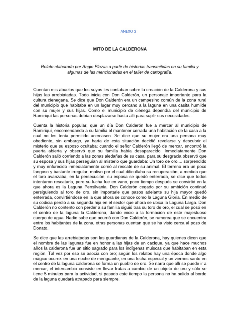 Anexo 3 Mito Calderona Poe | PDF