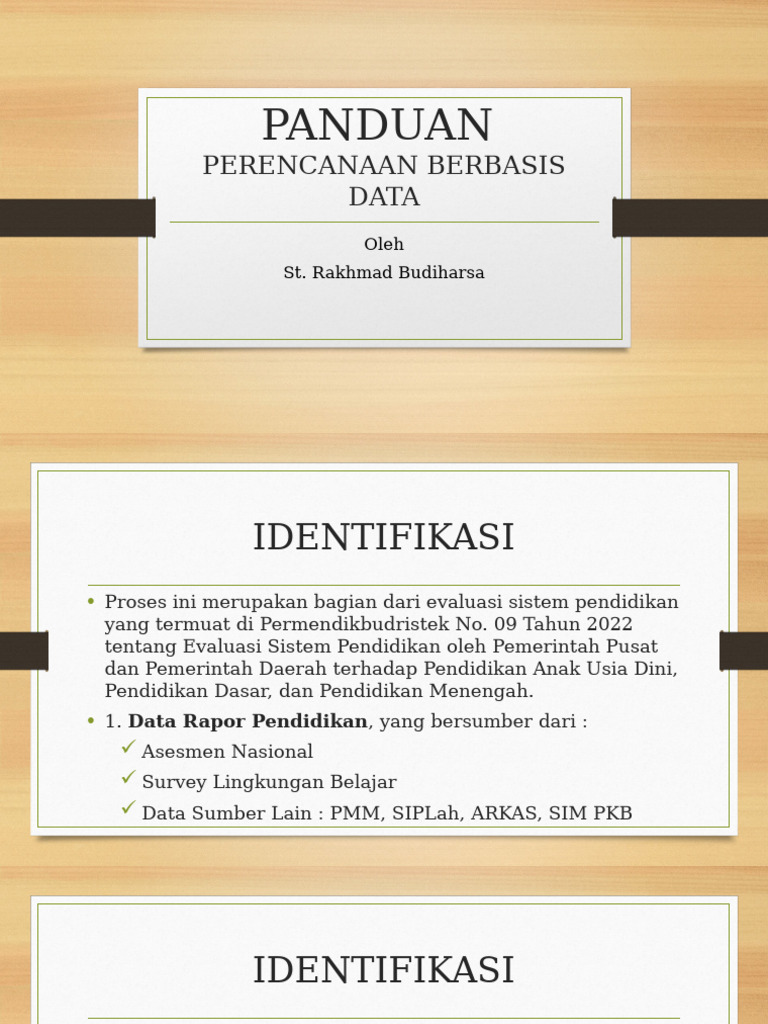 Panduan PBD - Rakhmad | PDF | Business