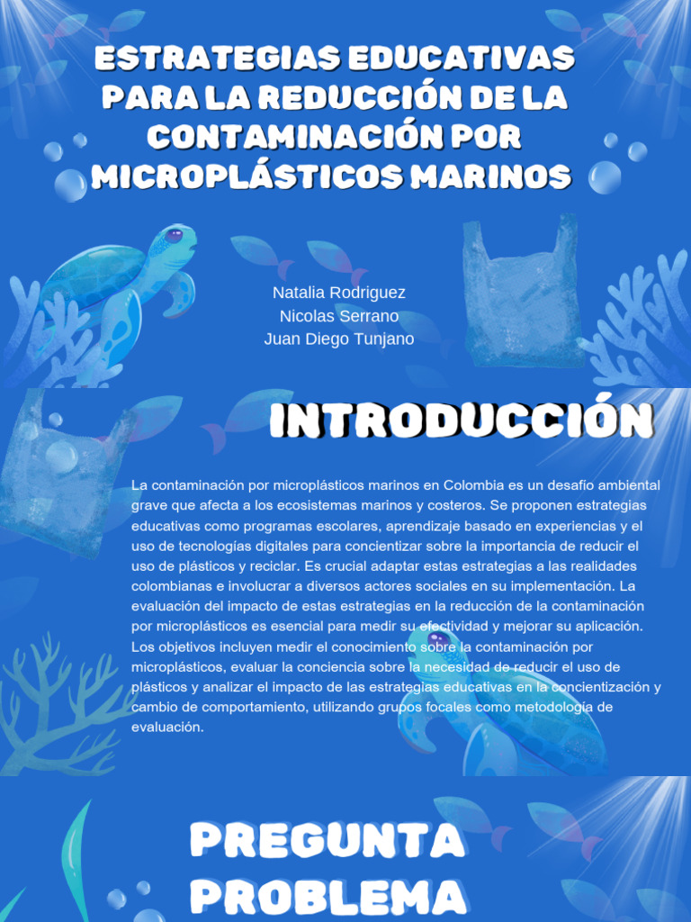 Estrategias Educativas para La Reducción de La Contaminación Por ...