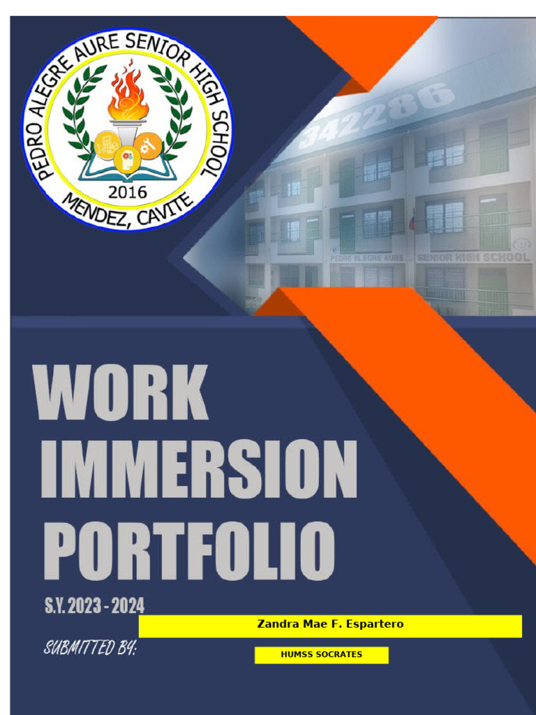 Sy 2023 2024 Portoflio Template | PDF