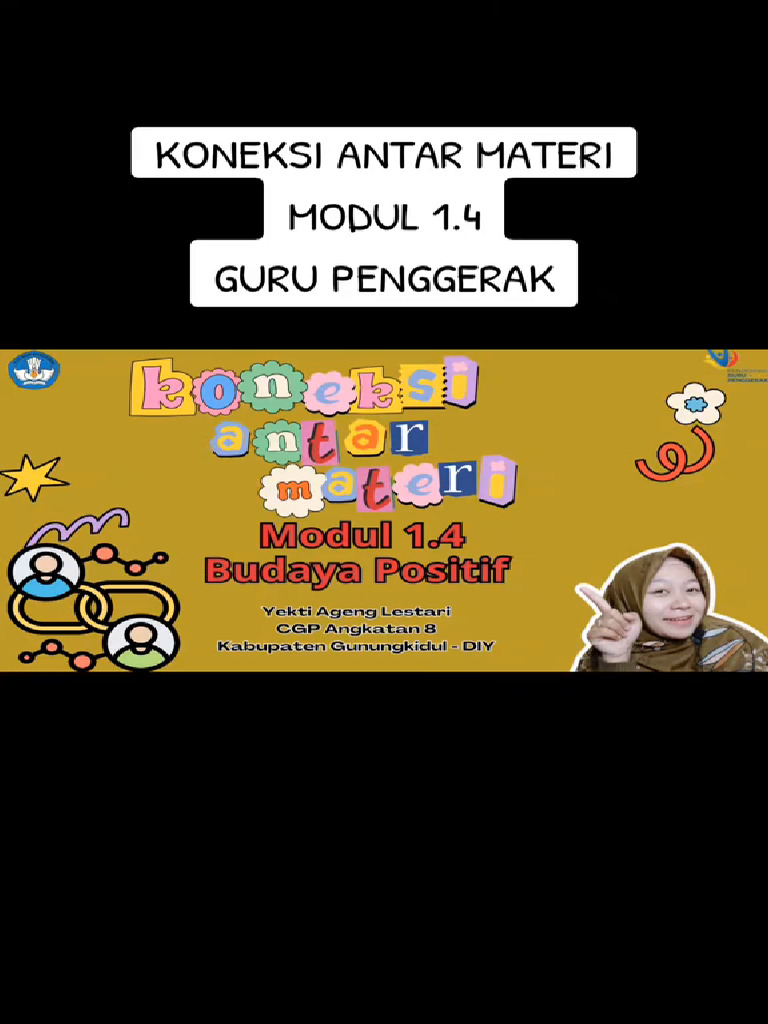 Modul 1.4 Koneksi Antar Materi | PDF