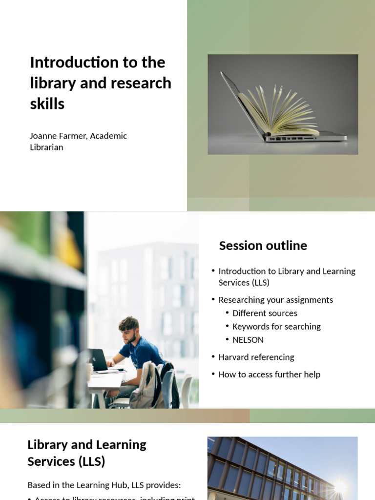 BABM Introduction To LLS and Research Skills | PDF