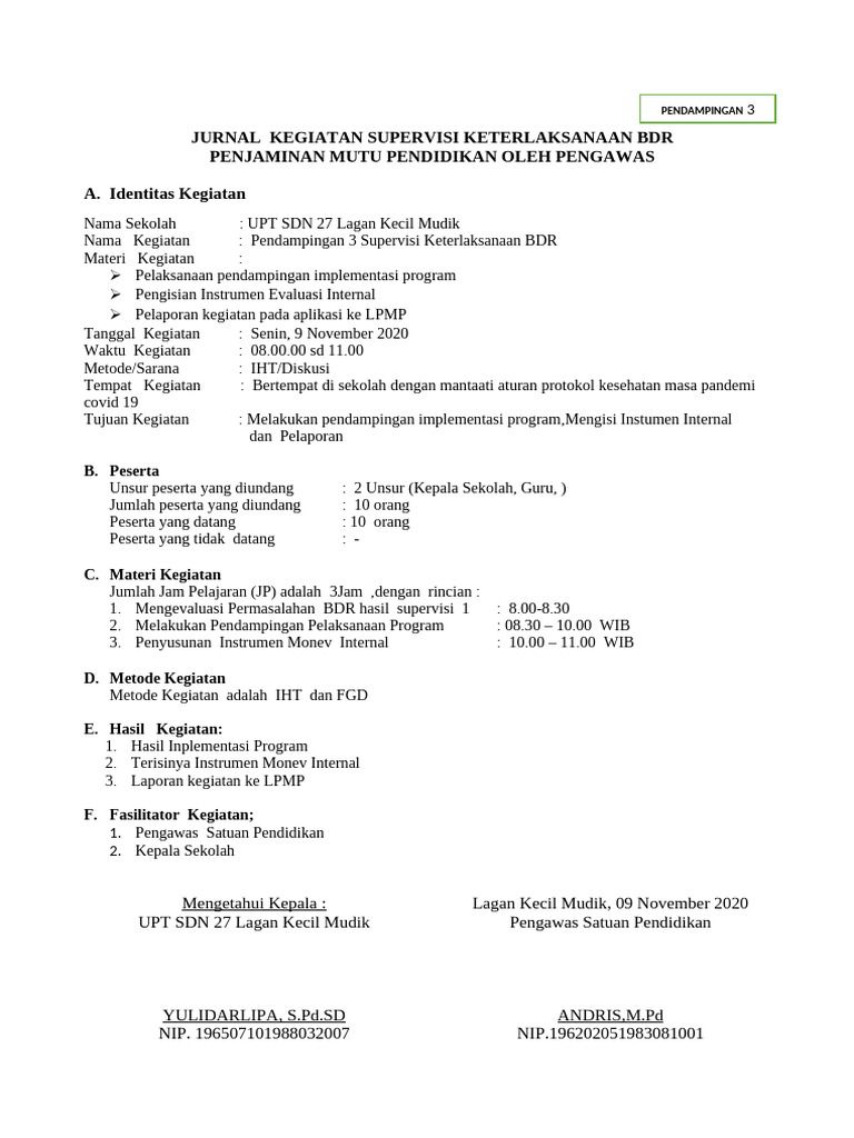 Jurnal Pendampingan 27 | PDF