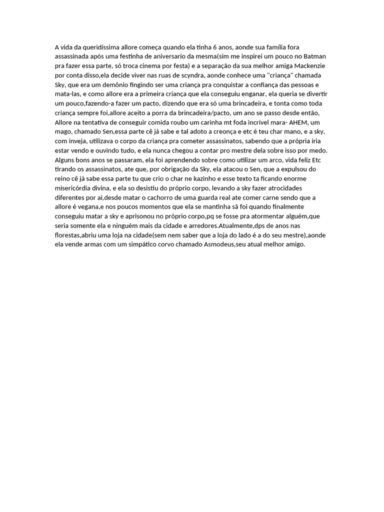 Historia da Allore | PDF