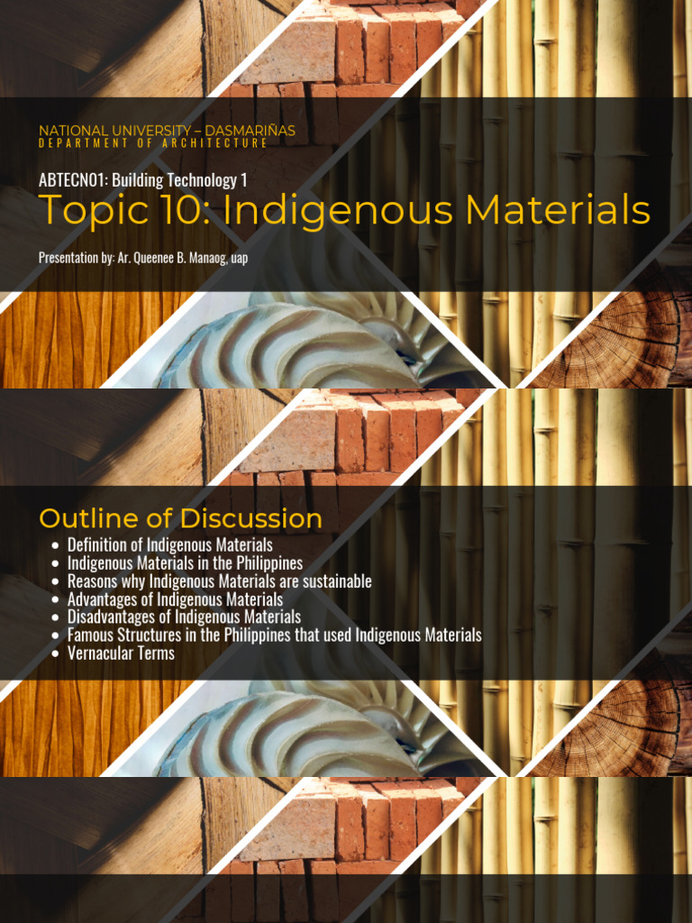Abtecn01!10!12 - Indigenous Materials, Hardware, Carpentry | PDF