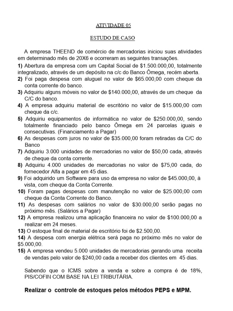 ATIVIDADE 05 jjj | PDF