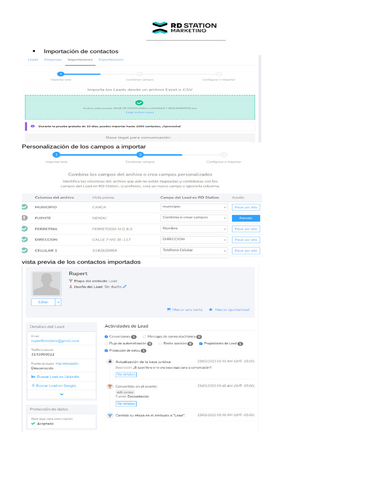 CRM RD STATION | PDF