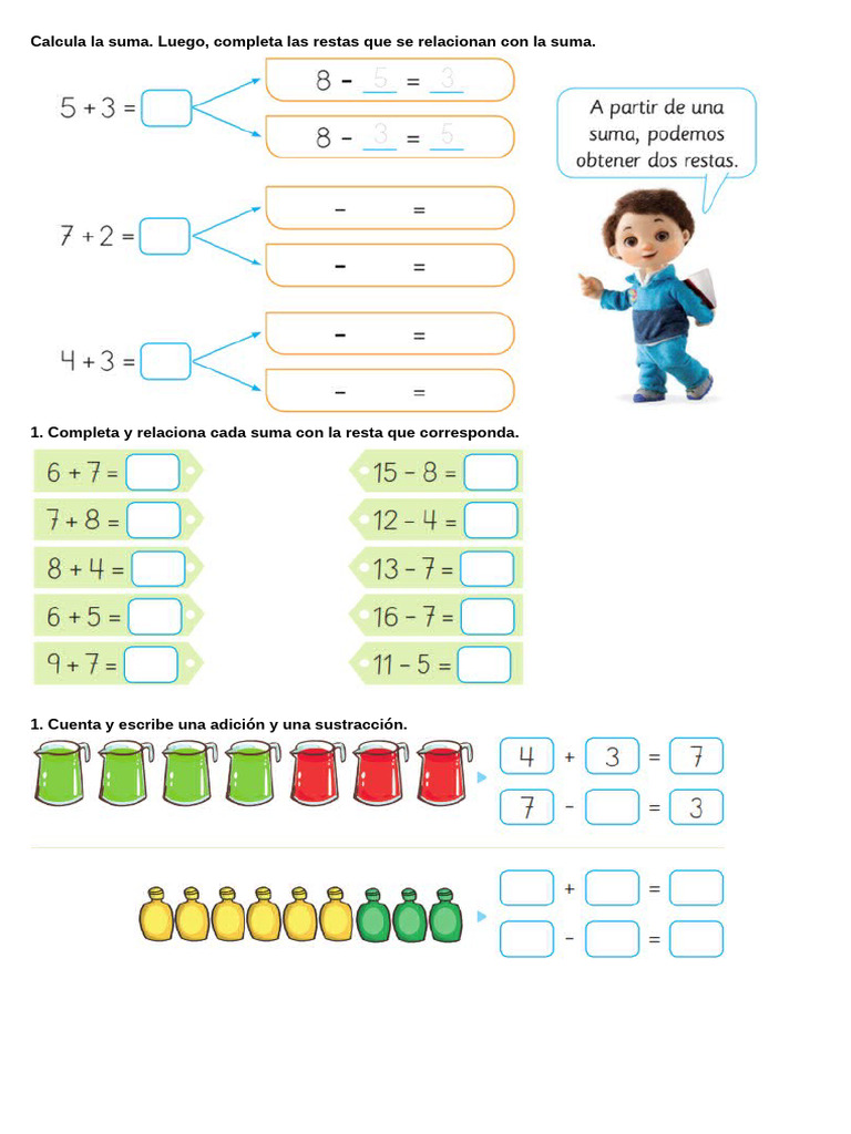 Calcula La Suma | PDF