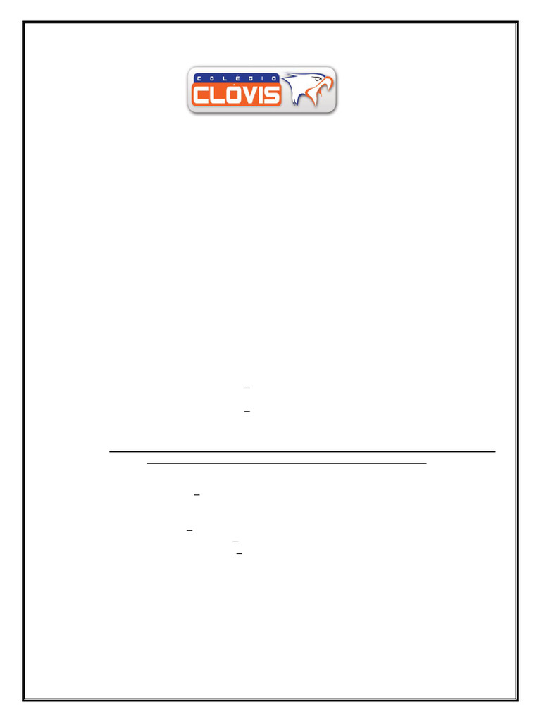 Colégio Clóvis - Fundamental-Comunicado 1 Dia de Aula 2022 | PDF