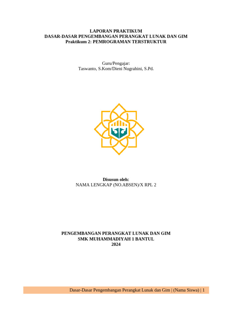 Praktikum 2 Rpl2 1 Pdf