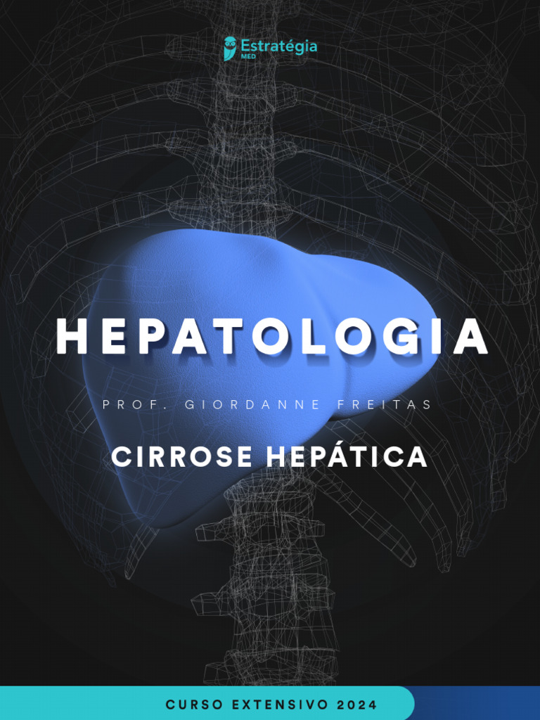 Cirrose Hepática - Apostila 2024 | PDF