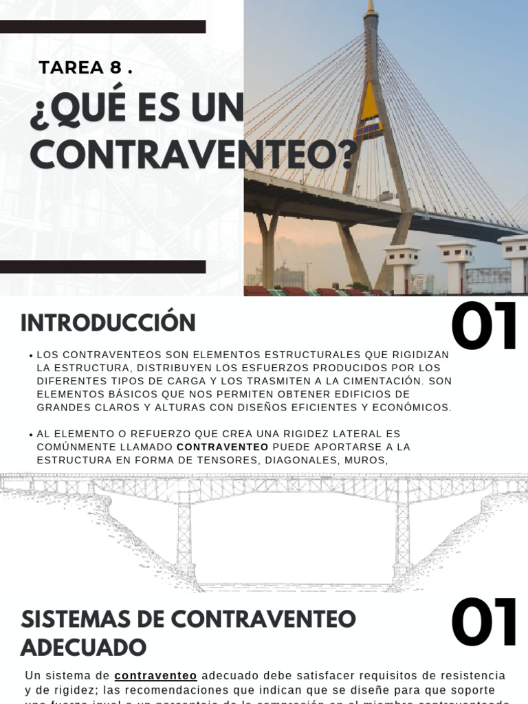 Tarea 8. Contraventeo | PDF