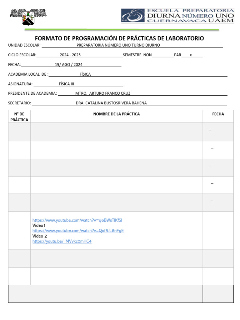 Prog Practicas de Lab Fiii 2024 Alumnos | PDF