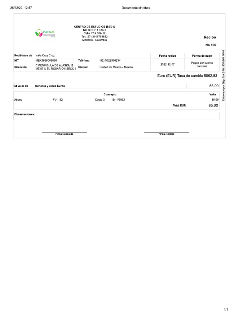 RC 106 Cuota 2 | PDF
