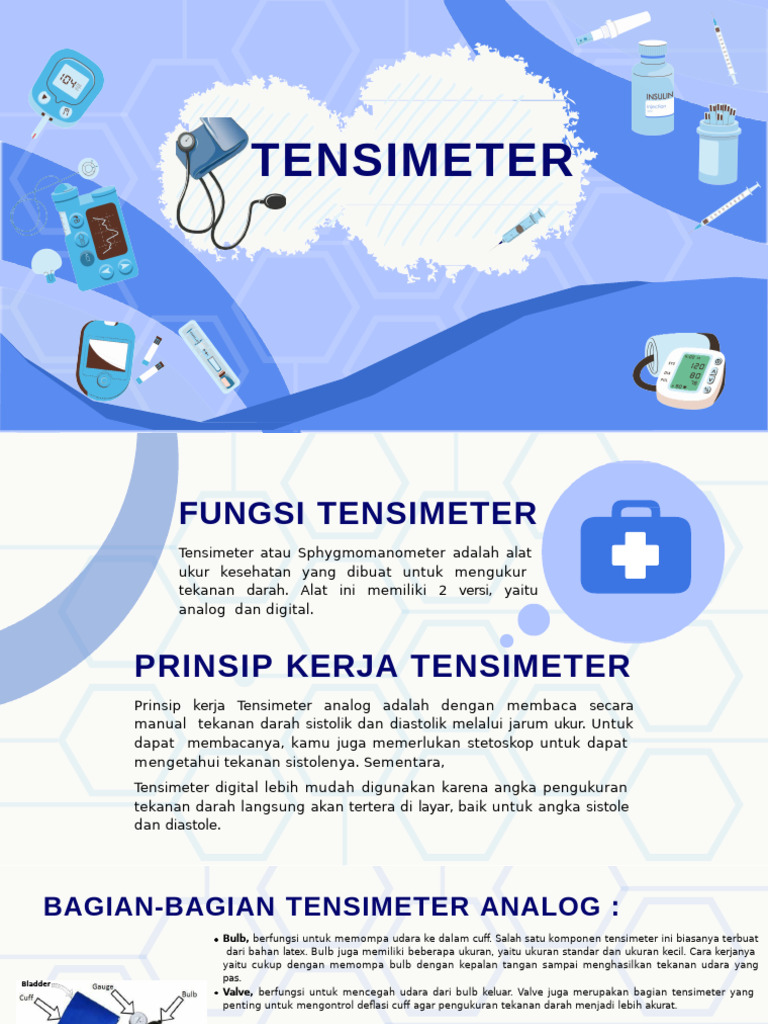 Tensimeter PPT1 | PDF