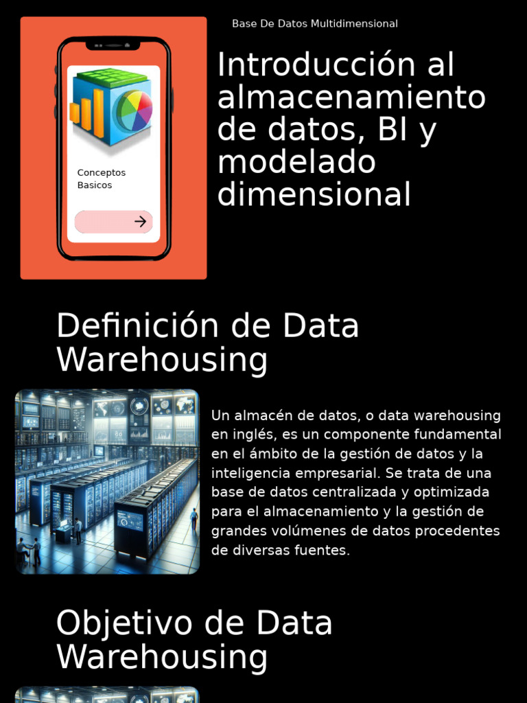 Base de Datos Multidimensional Semana 1-Parcial 1 | PDF