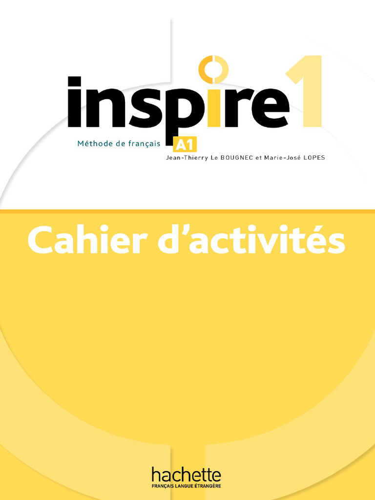 Inspire 1_Cahier d'activités | PDF