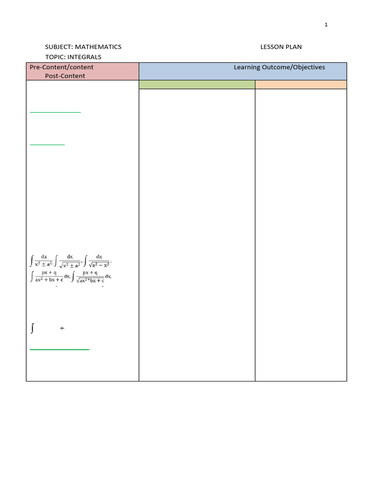 Chapter 7 - Integrals 4 | PDF