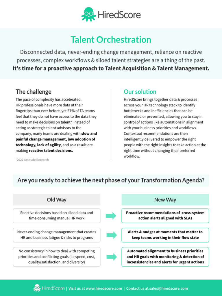 HiredScore Pager | PDF