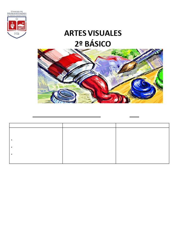 Artes Visuales 1 | PDF