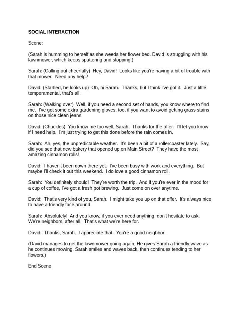 Oral Com Script | PDF | Laughter