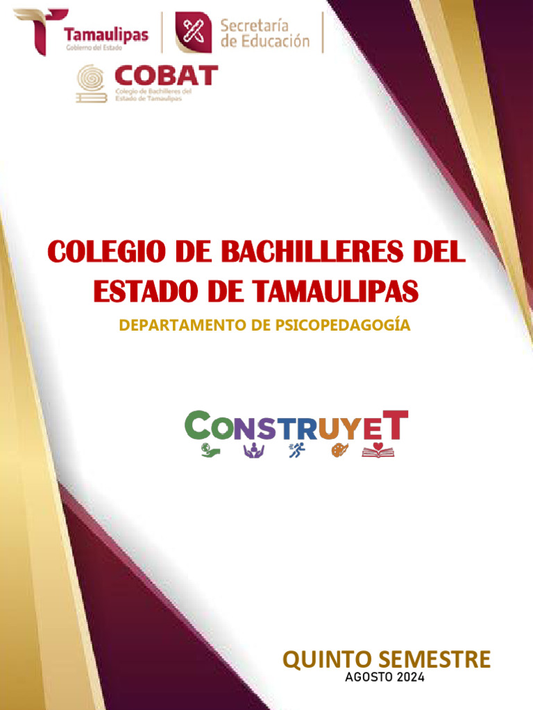 Construye T - Lecc. Quinto Sem. 2024B | PDF