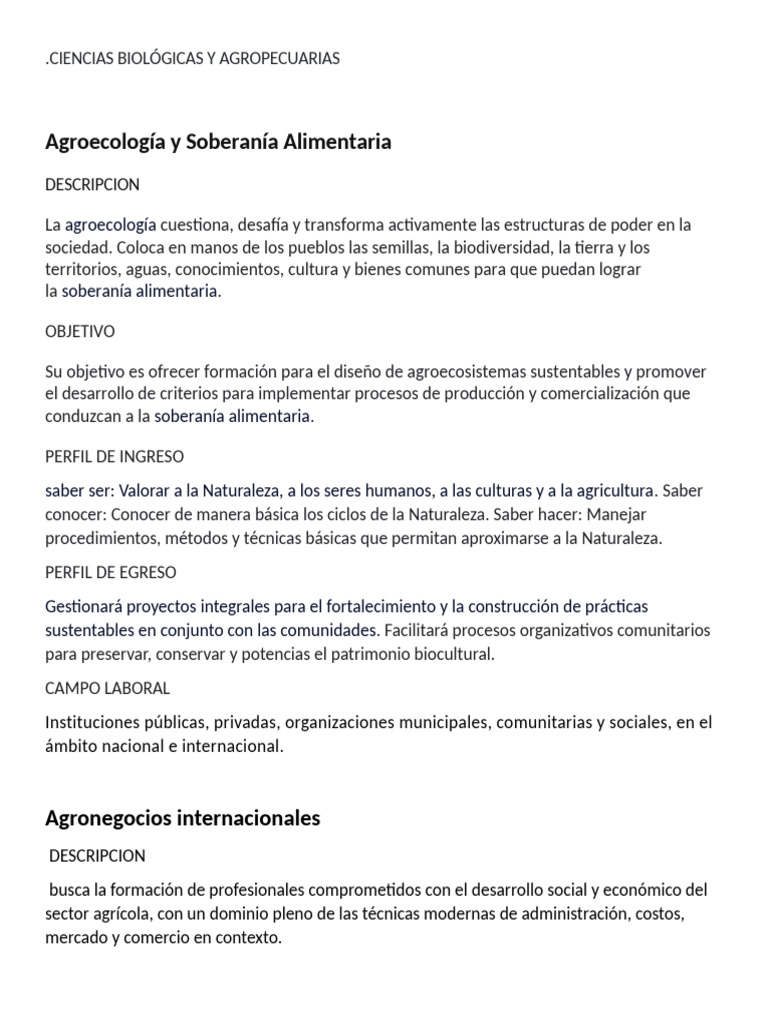 Agroecología y Soberanía Alimentaria | PDF | Agronomía | Biología
