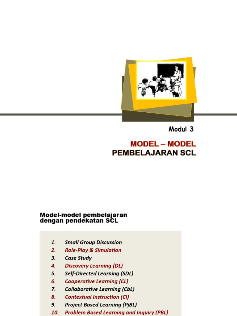 2 - Model - Model Pembljrn SCL | PDF