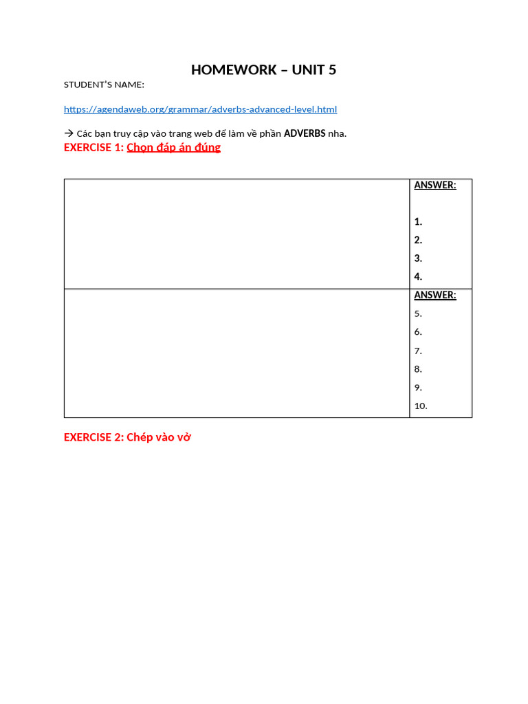Homework - Unit 6 - RC | PDF