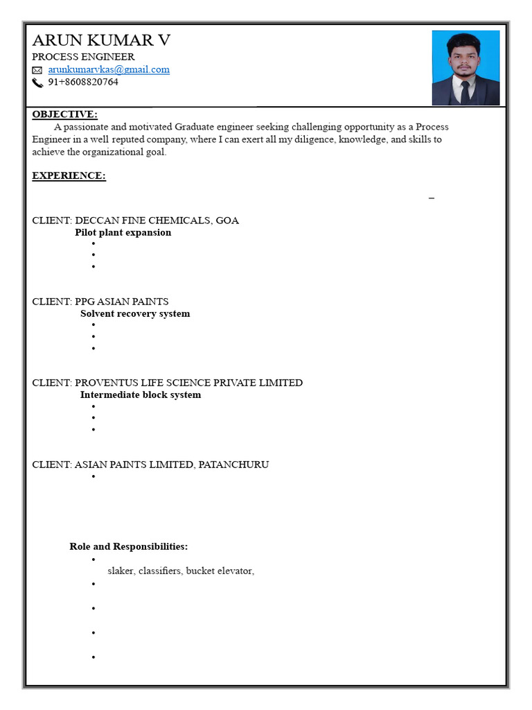ARUN_RESUME | PDF