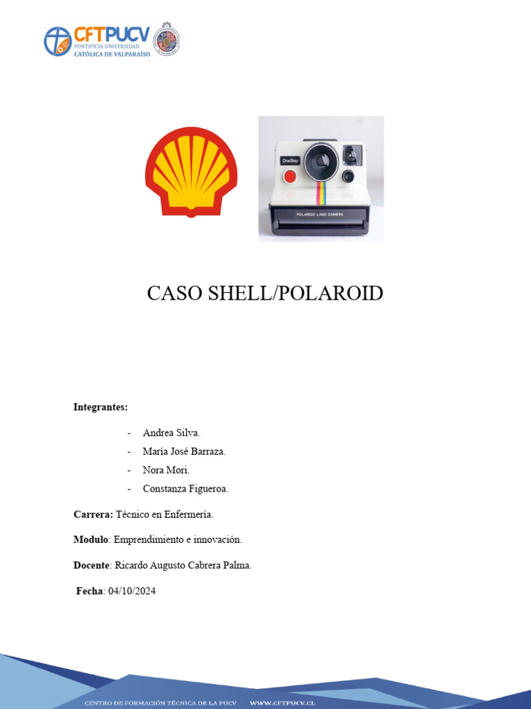 Caso Shell - Polaroid | PDF