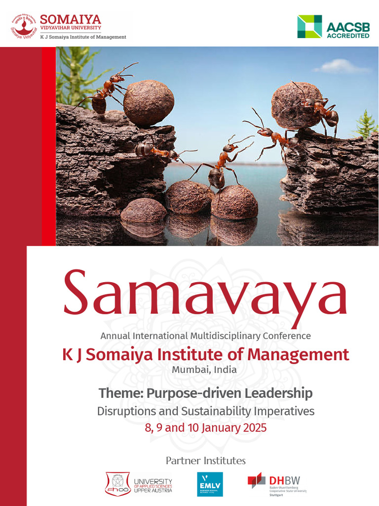 KJSIM Samavaya Brochure | PDF