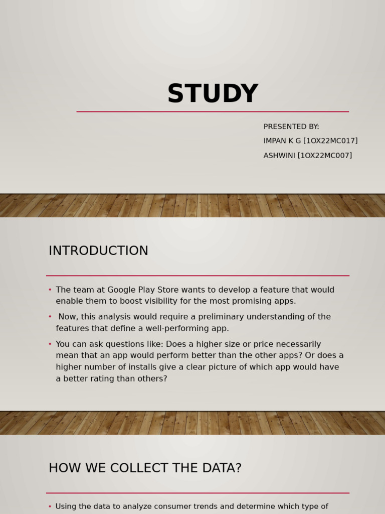 Google Play Store Case Study | PDF