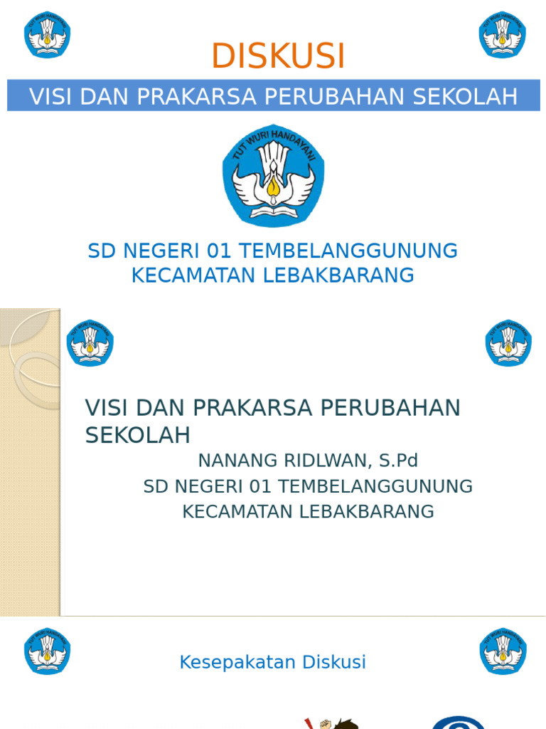 Diskusi Visi Guru Penggerak Nanang Ridlwan | PDF