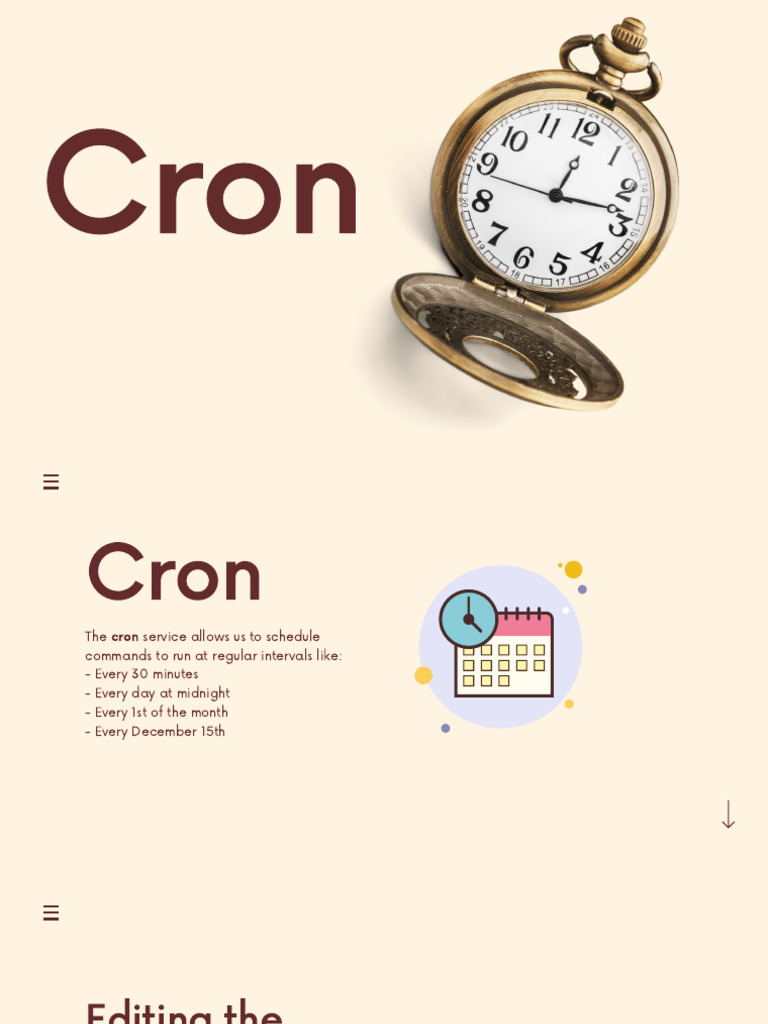 019 Cron | PDF