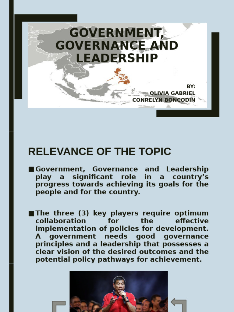 Government Governance and Leadership - 07.28.18 - Final | PDF