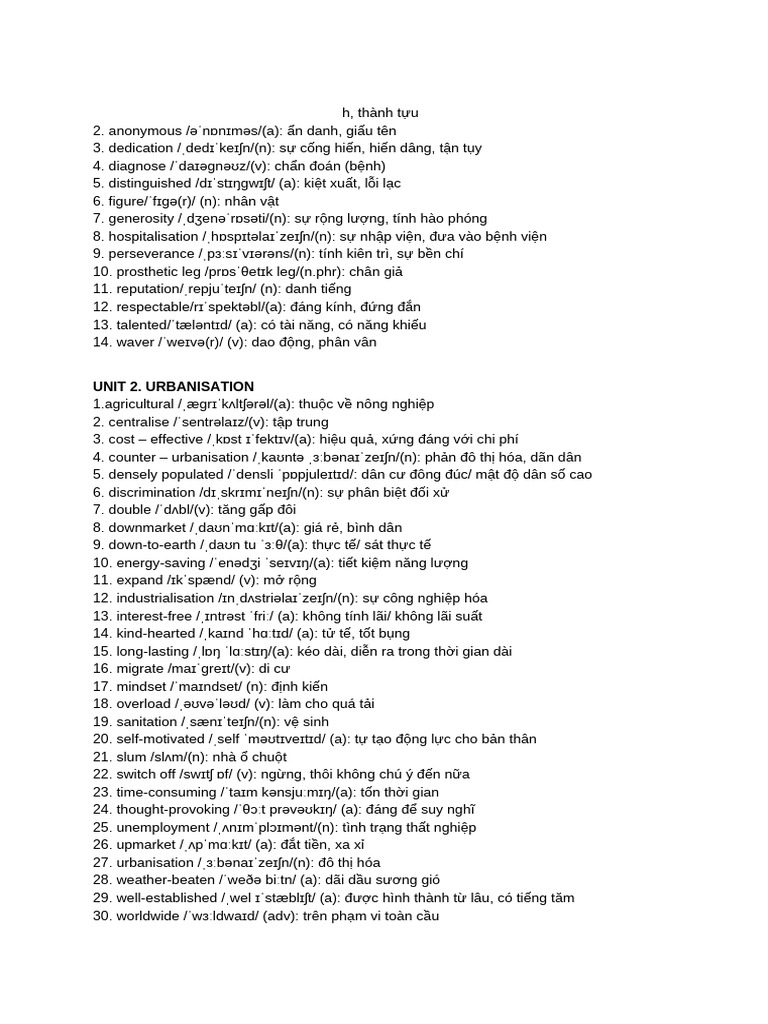 Unit 1. Life Stories | PDF