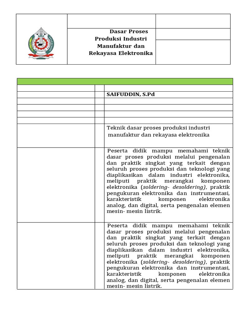 Modul Ajar Ddte-4 Saifuddin Fase e | PDF